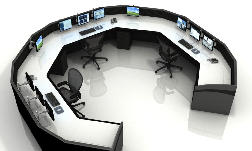 Law Enforcement & Correctional Facility Console Furniture Solutions